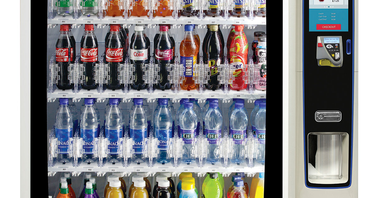 Steens | Crane Merchant Media 2 BevMax Cold Drinks Machine