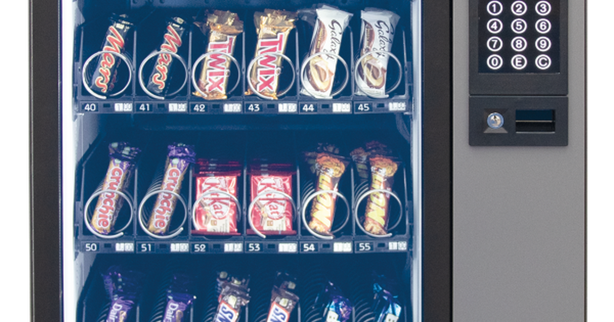 Steens | Evoca Necta Twist Snack Vending Machine